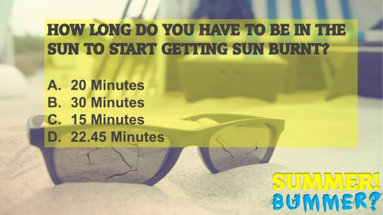 "Summer Bummer" (Screen Game)