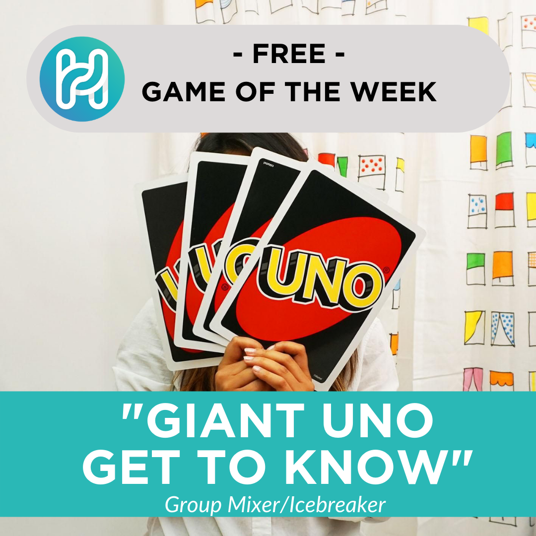 Game of the Week: "Giant Uno Get to Know" (Icebreaker)
