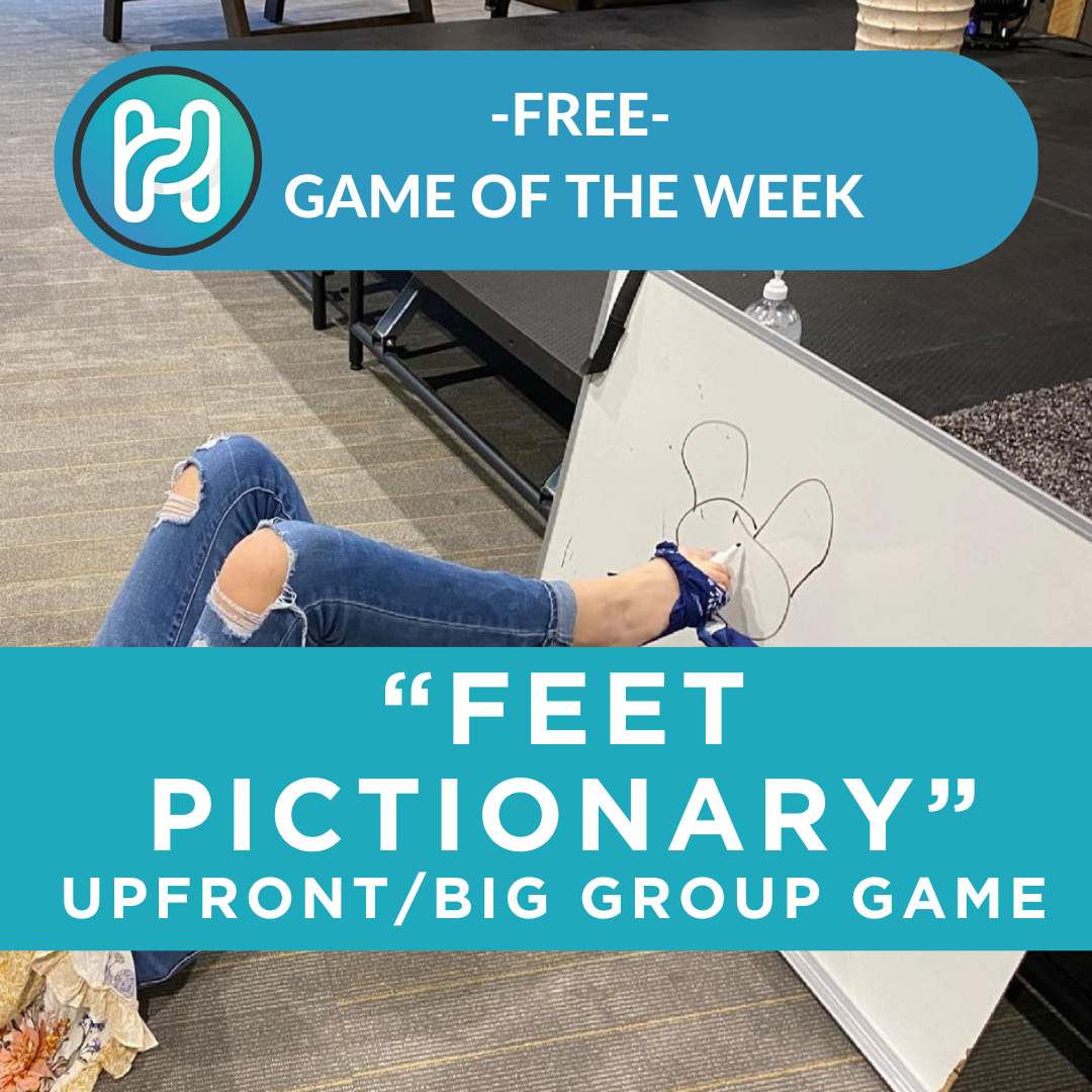 FREE Game: "Feet Pictionary"