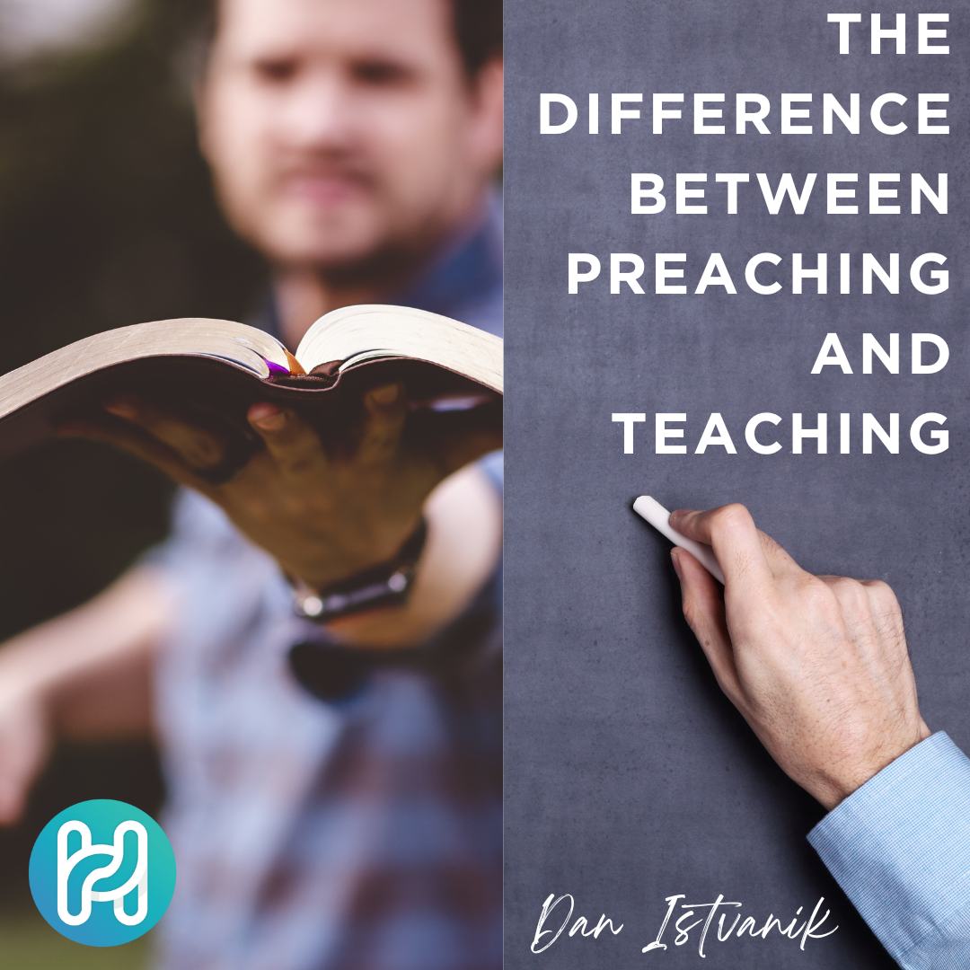 Difference Between Preacher & Teacher