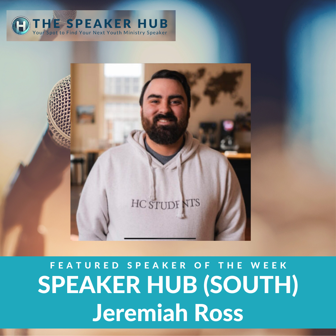 Speaker of the Week: Jeremiah Ross